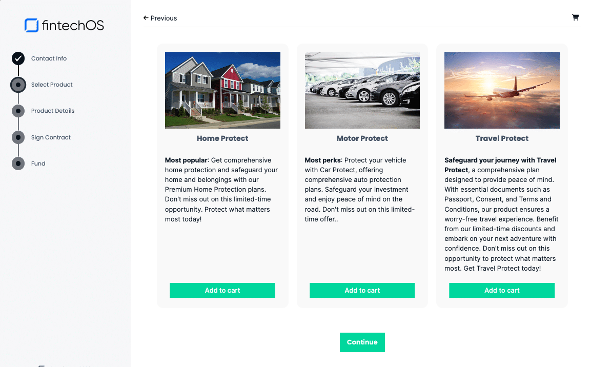 Embedded Insurance | FintechOS